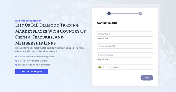 B2B Diamond Trading Marketplaces: Features, Origins & Links ...